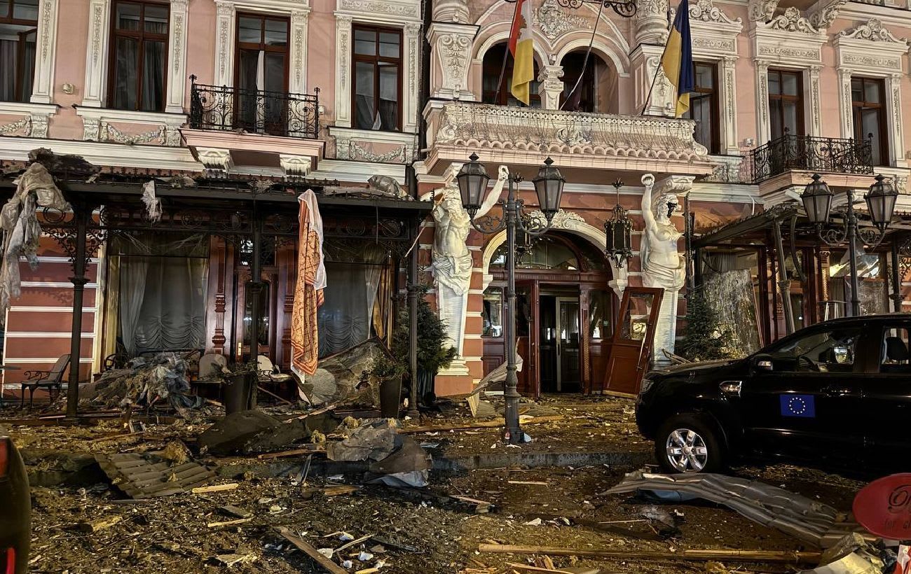 Strike hits Odesa’s historic center, damages 15 monuments