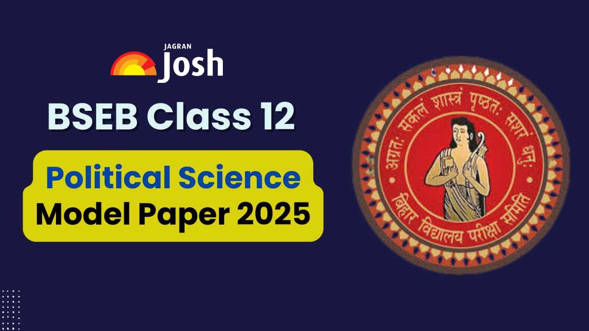 Bihar Board Class 12th Political Science Model Paper 2025: Download ...