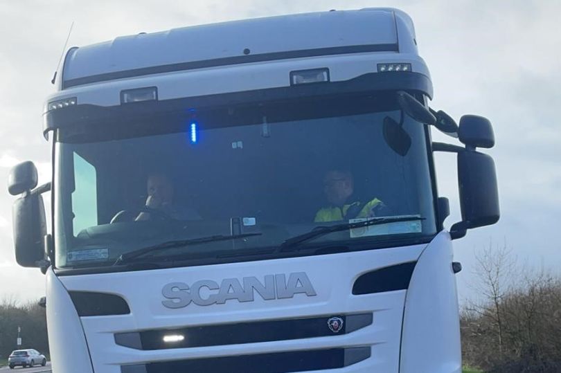 Garda 'stealth truck' nabs woman who was using TWO mobile phones while ...