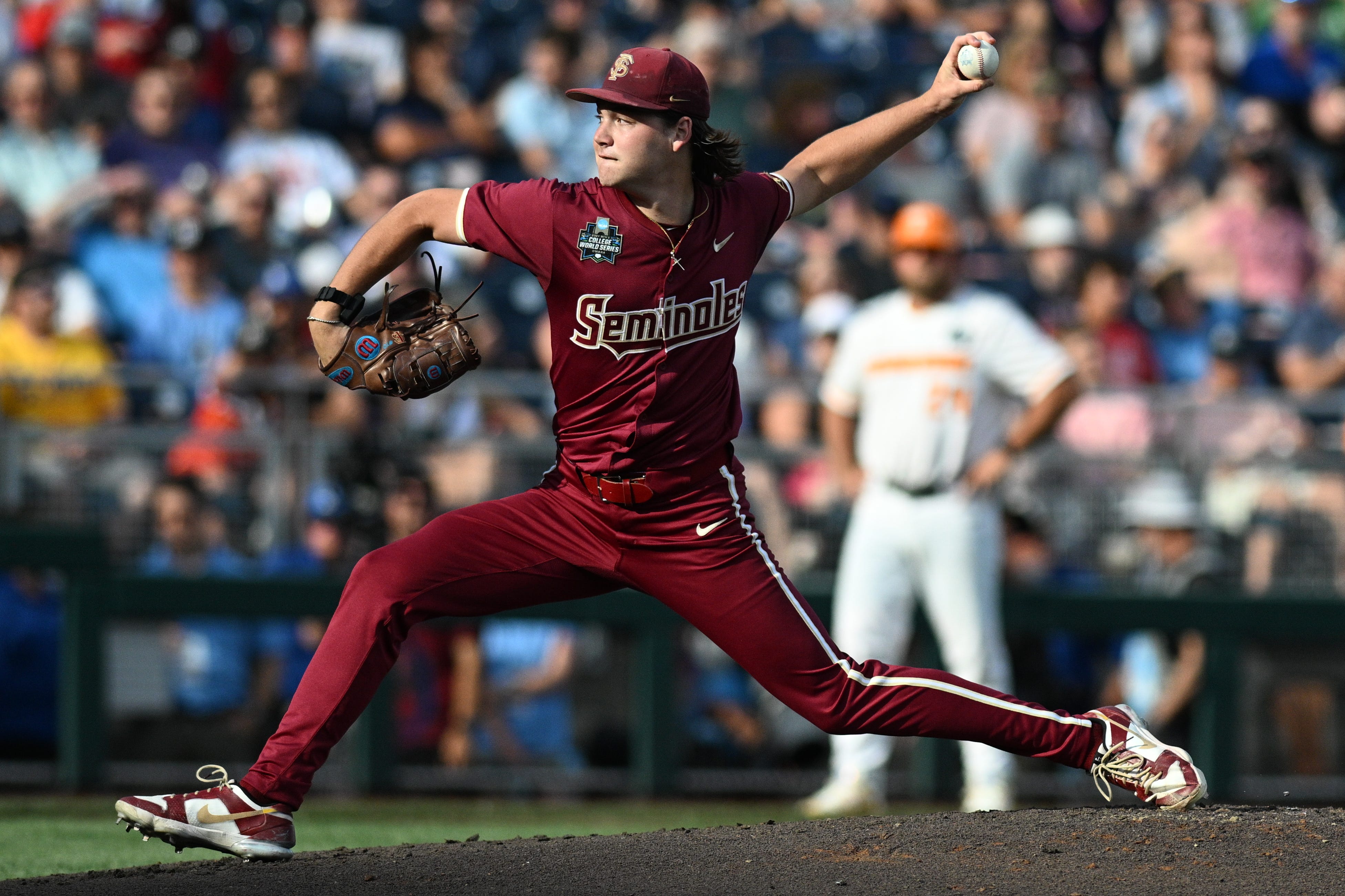 FSU baseball's ace pitcher Jamie Arnold focuses on maturity, improving ...