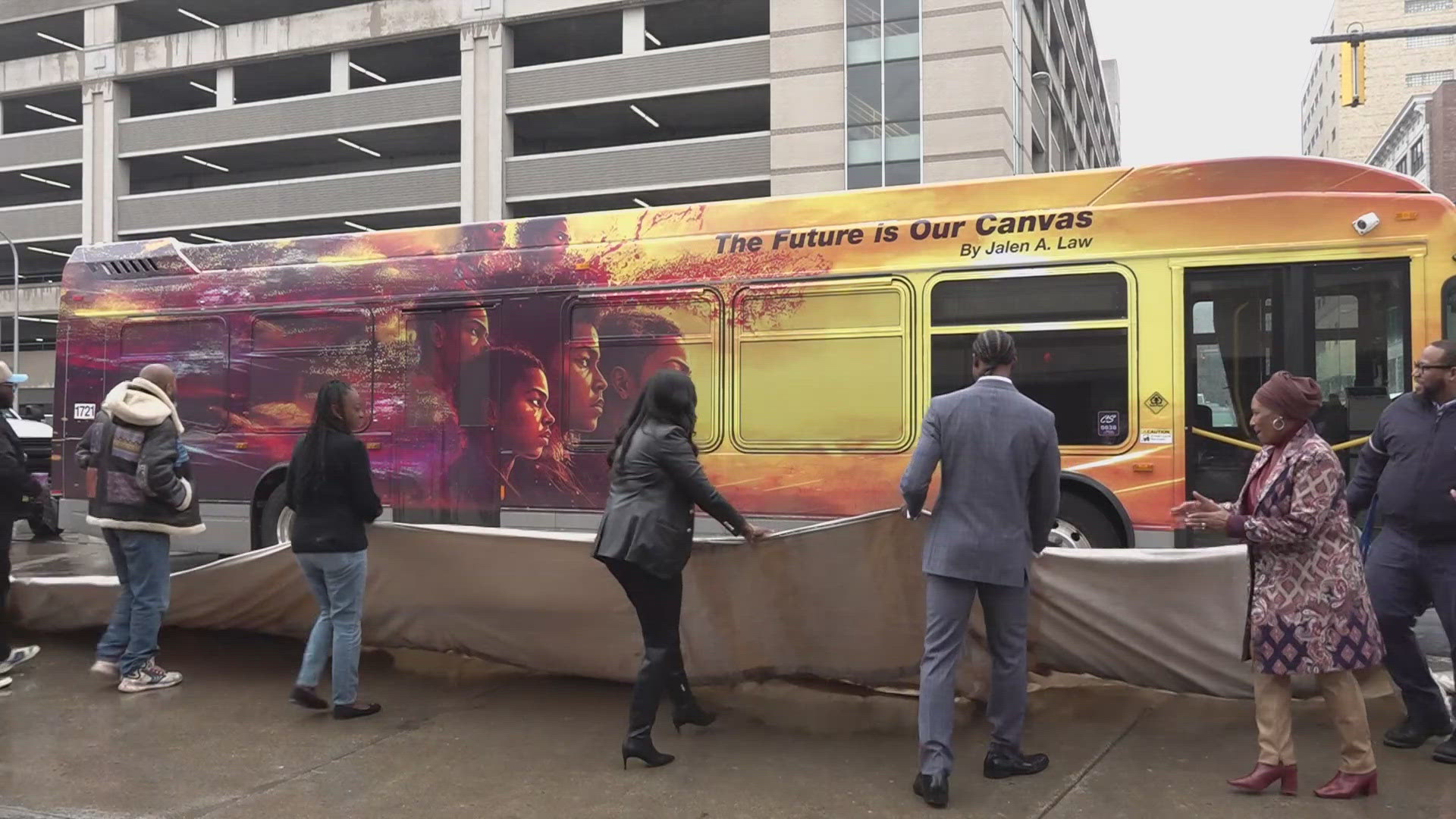NFTA unveils new bus design celebrating Black History Month