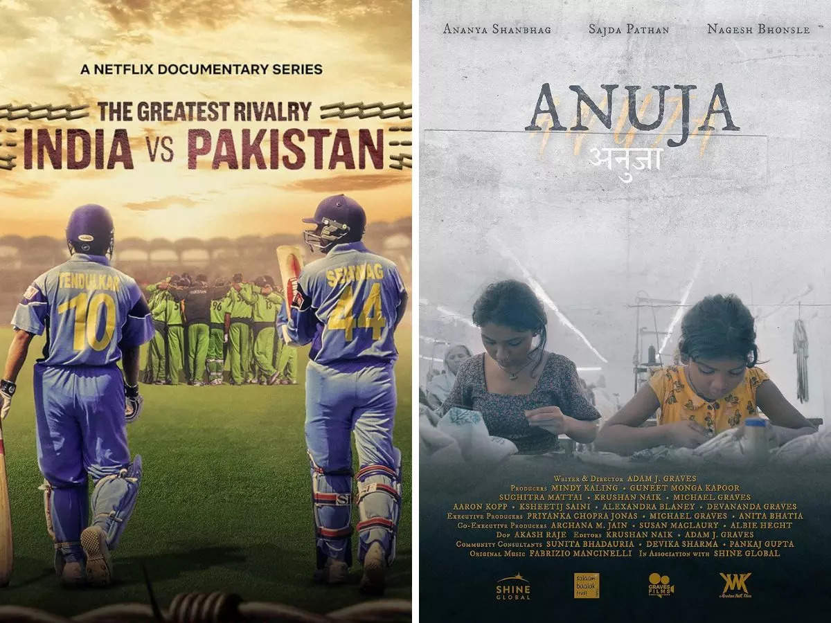 From The Greatest Rivalry: India vs Pakistan to Anuja- Watch new OTT ...