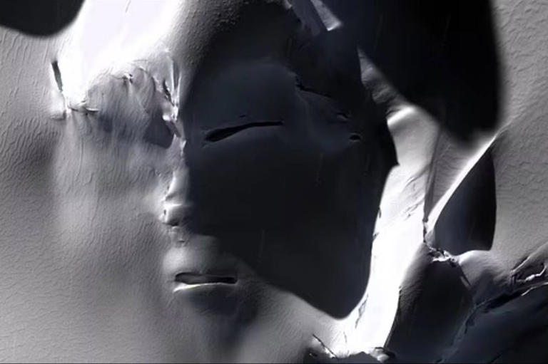 Huge 'alien' discovered in Antarctica with social media sent into ...