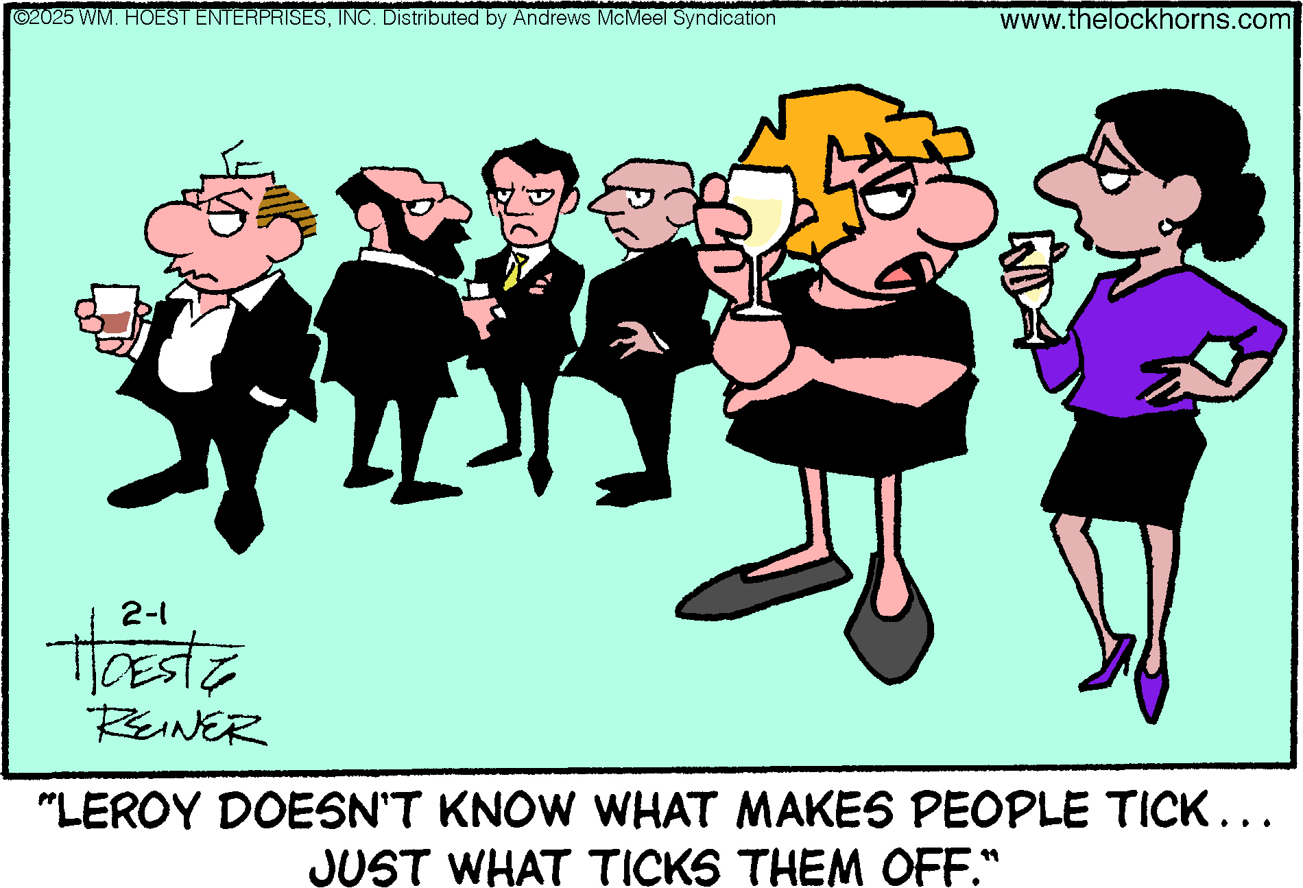 The Lockhorns by Bunny Hoest and John Reiner