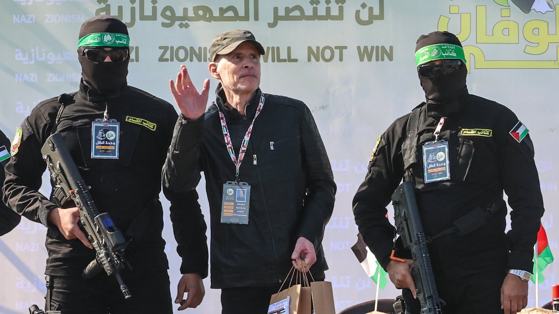 American-Israeli Keith Siegel among 3 hostages released by Hamas