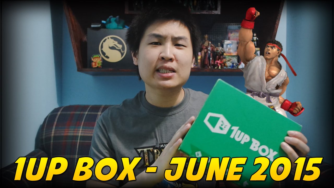 1Up Box Unboxing: Arcade! (June 2015)