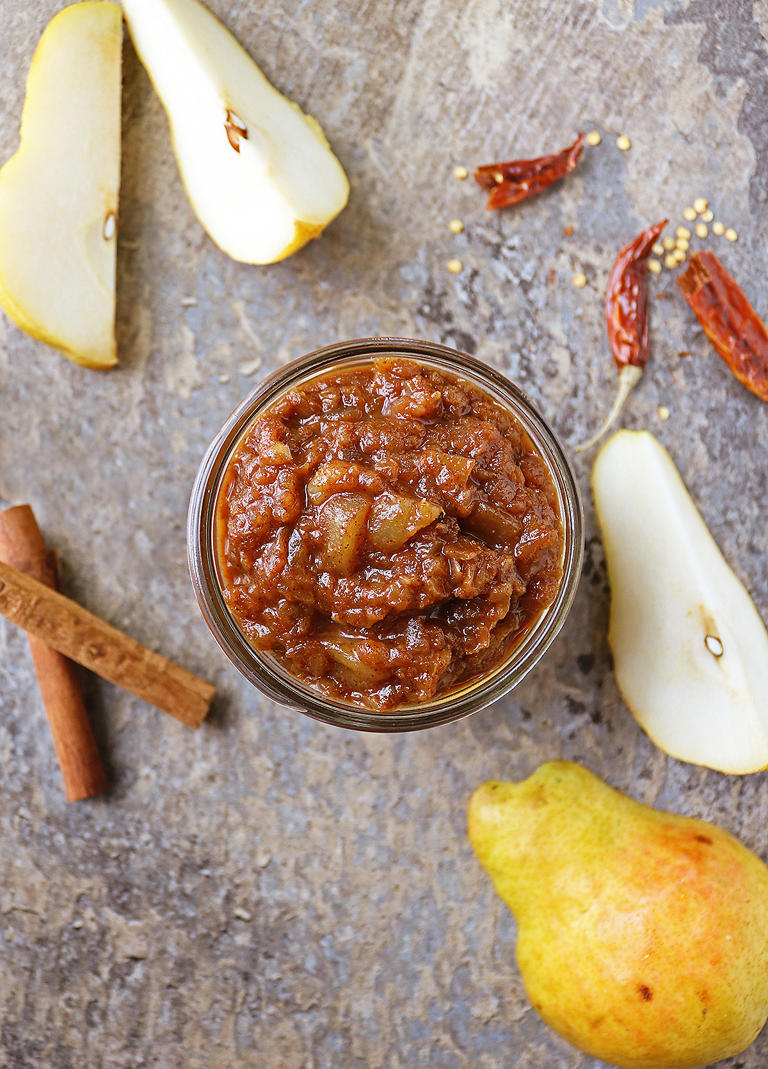 Easy Pear Chutney Recipe