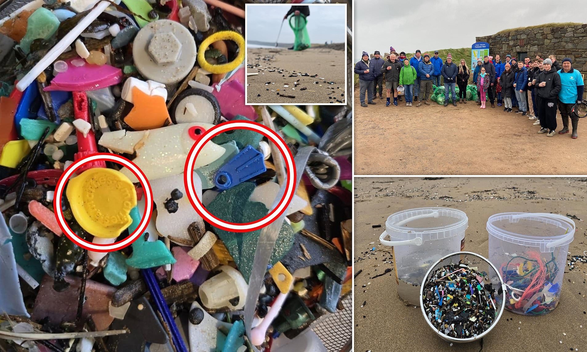 Lego piece turns up on beach 28 years after it was washed overboard