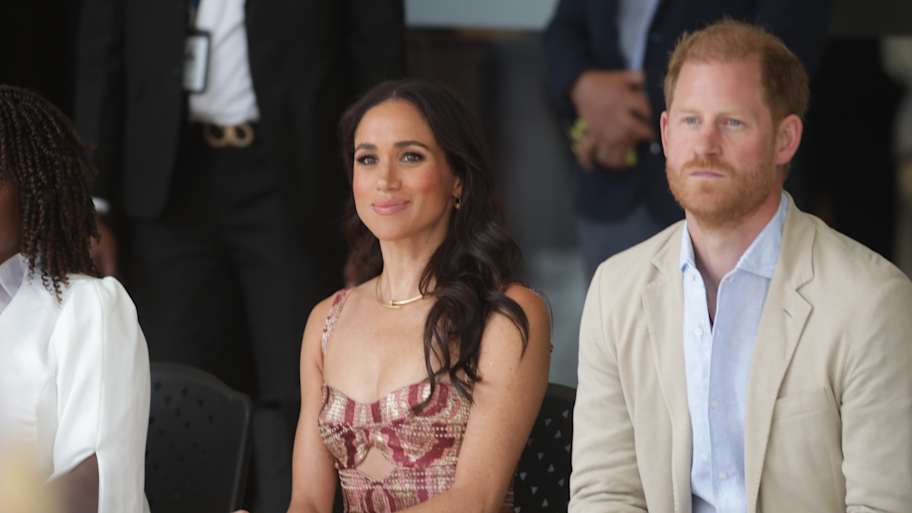 Prince Harry and Meghan Markle catch strays at recent Netflix event