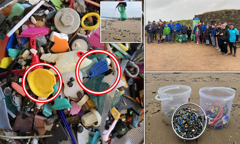 Lego piece turns up on beach 28 years after it was washed overboard