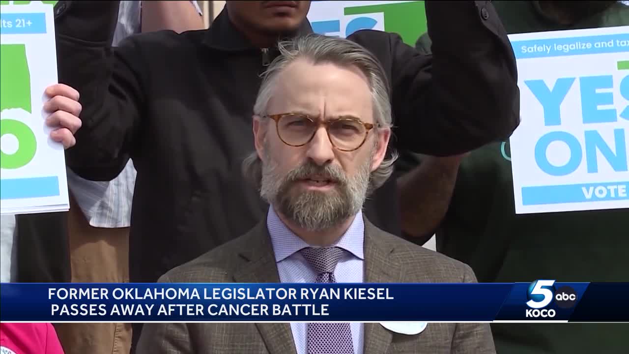 Former Oklahoma legislator Ryan Kiesel dies after cancer battle