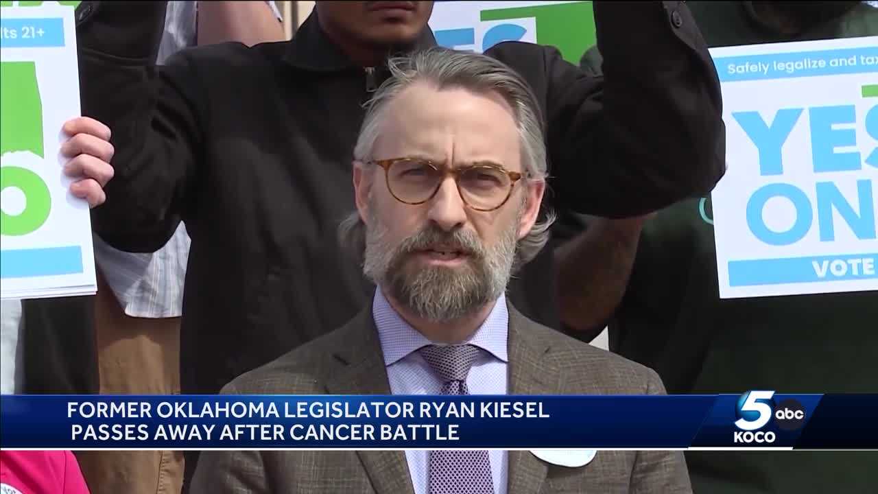 Former Oklahoma legislator Ryan Kiesel dies after cancer battle