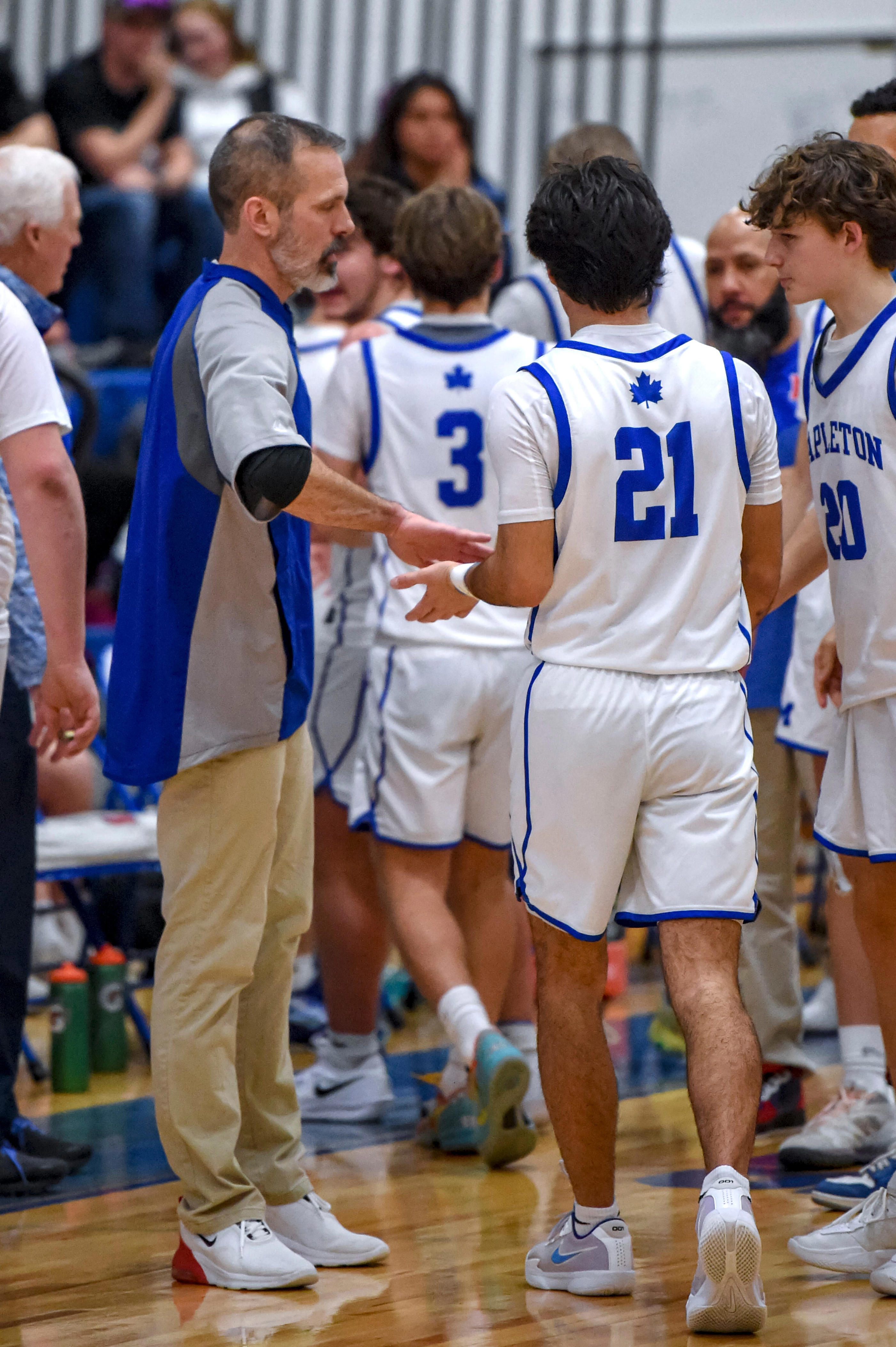 'There was a basketball in the crib': Mapleton's father-son duo embrace ...