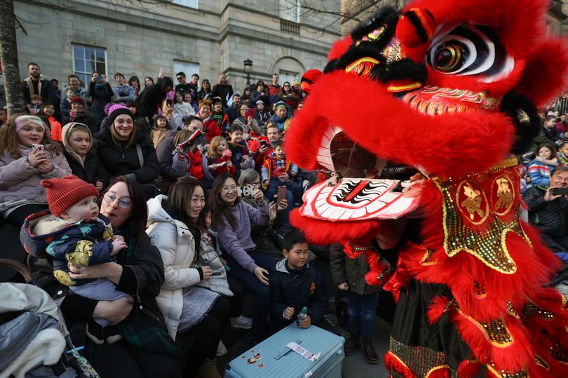 Hundreds gather in Edinburgh to celebrate Chinese New Year with ...