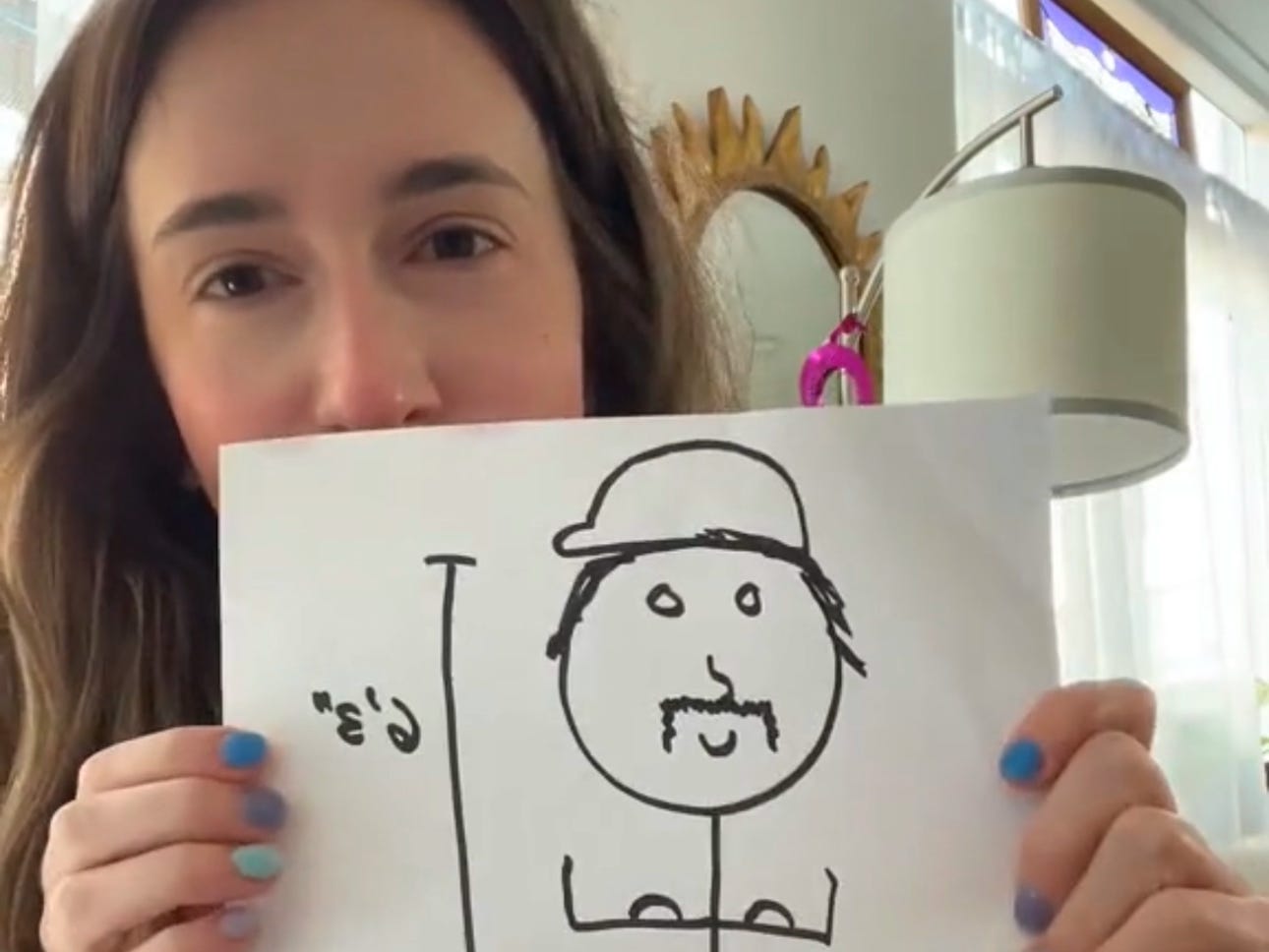 I briefly spoke to a firefighter that I found attractive. I drew a ...