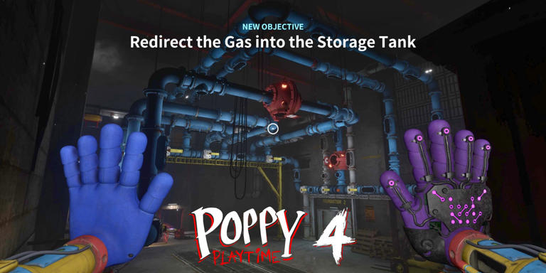 Poppy Playtime Chapter 4: How To Redirect The Gas Into The Storage Tanks