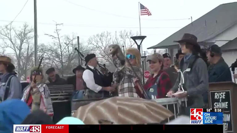 Sand Mountain Sam predicts an early spring in 2025