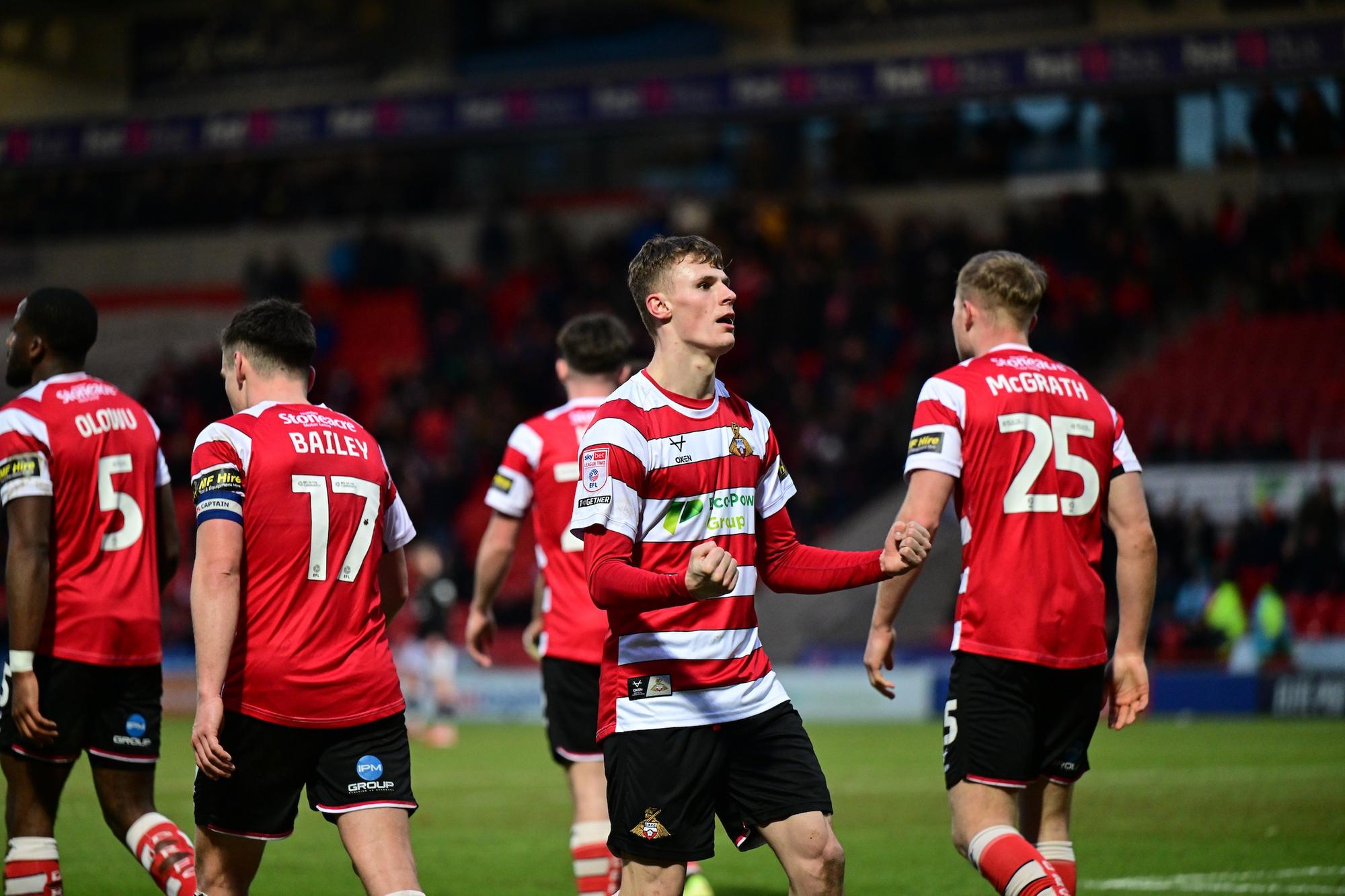 Doncaster Rovers 2 MK Dons 1 - Winning streak continues as gap to ...