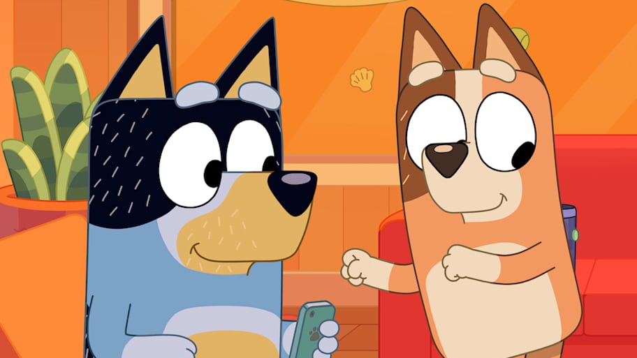 Smoochy Kiss your favorite cheeky dogs with these romantic 'Bluey' episodes