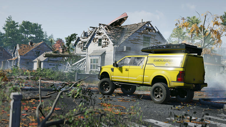 Snowrunner follow-up RoadCraft shows off its roadbuilding and logistics automation in a new ...