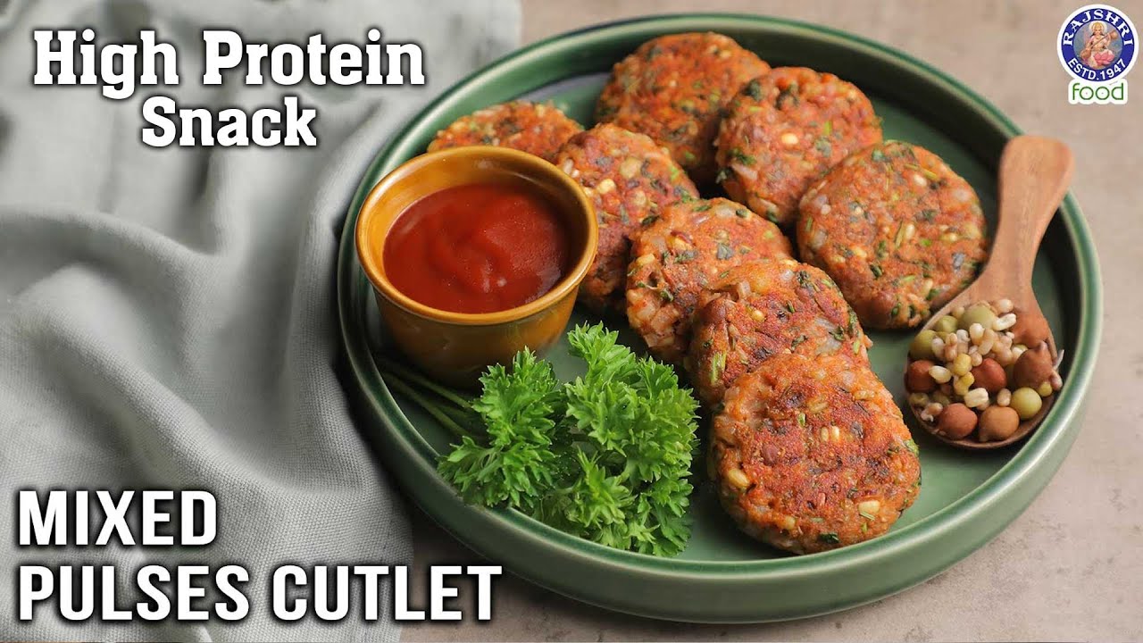 Crispy High Protein Mix Pulses Cutlet