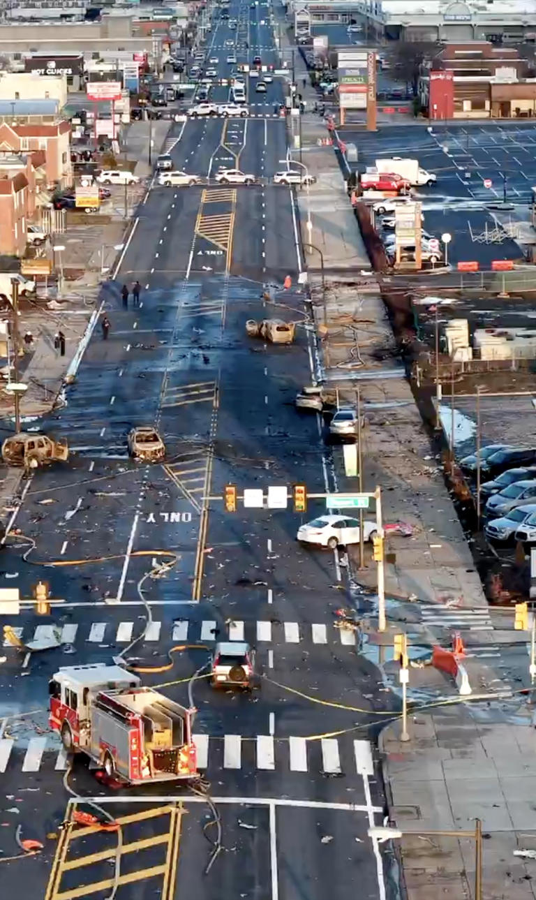 Apocalyptic videos emerge from the scene of deadly Philadelphia plane crash
