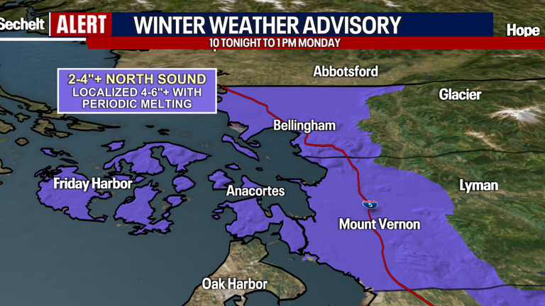 Is it going to snow in Seattle?