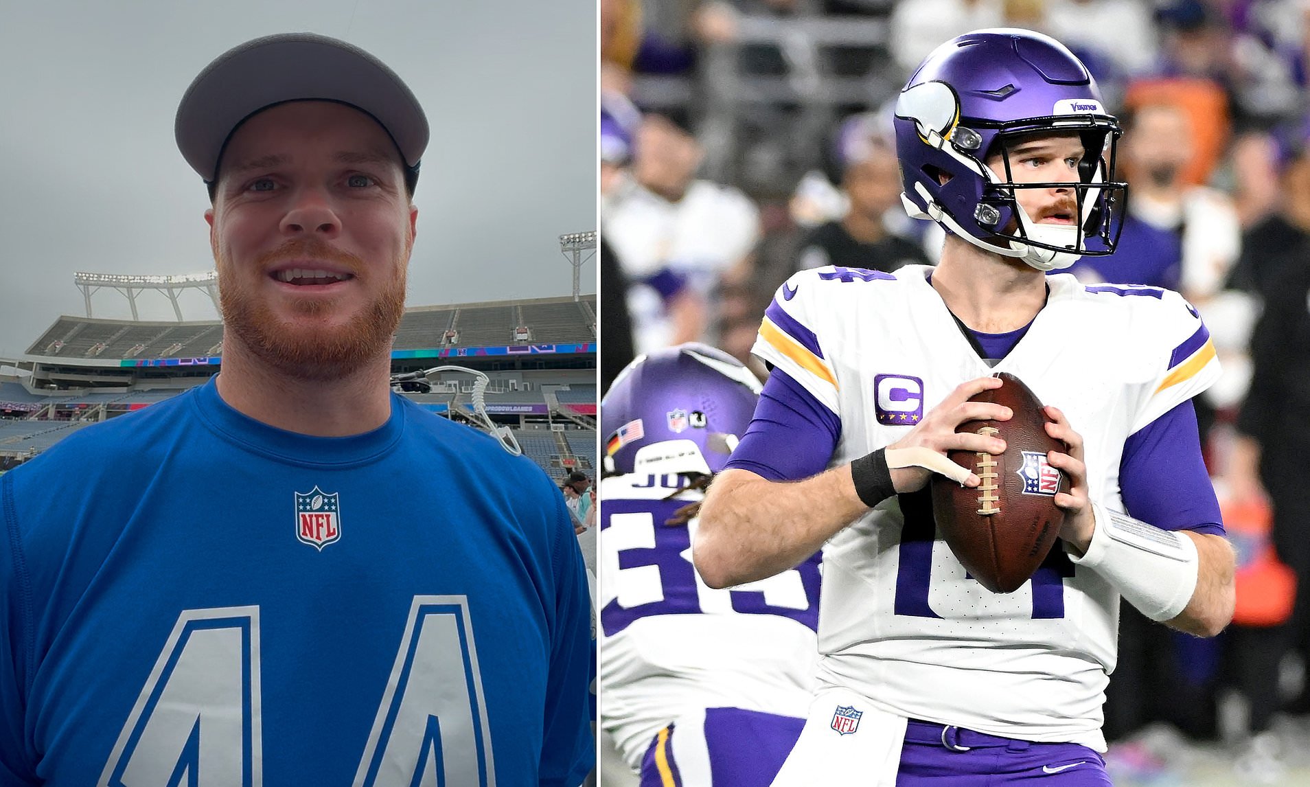 Sam Darnold remains coy on his NFL future as he prepares for free ...