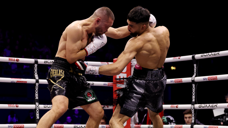 Adam Azim vs. Sergey Lipinets full card results as rising British ...