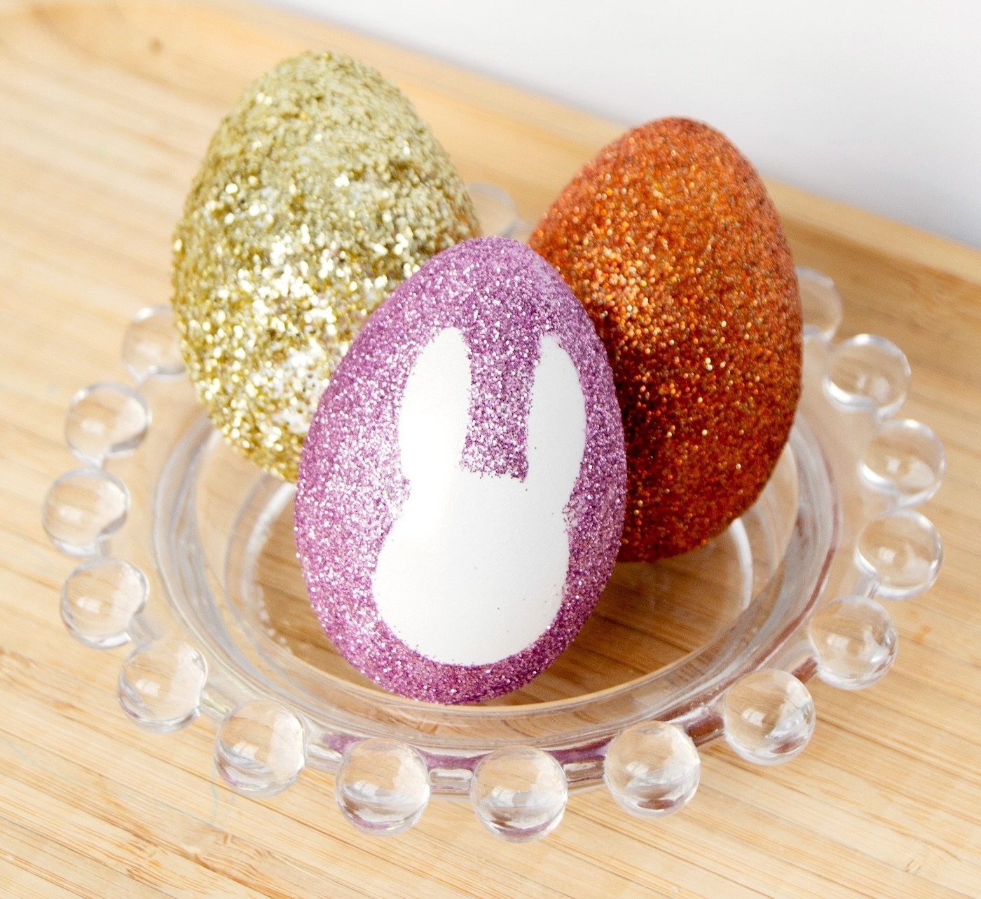 DIY Glitter Easter Eggs (That Actually Stay Sparkly!)