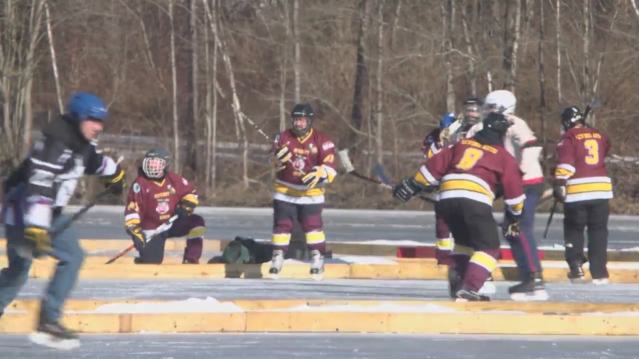 Hockey teams hit the ice at Wally Ice Fest