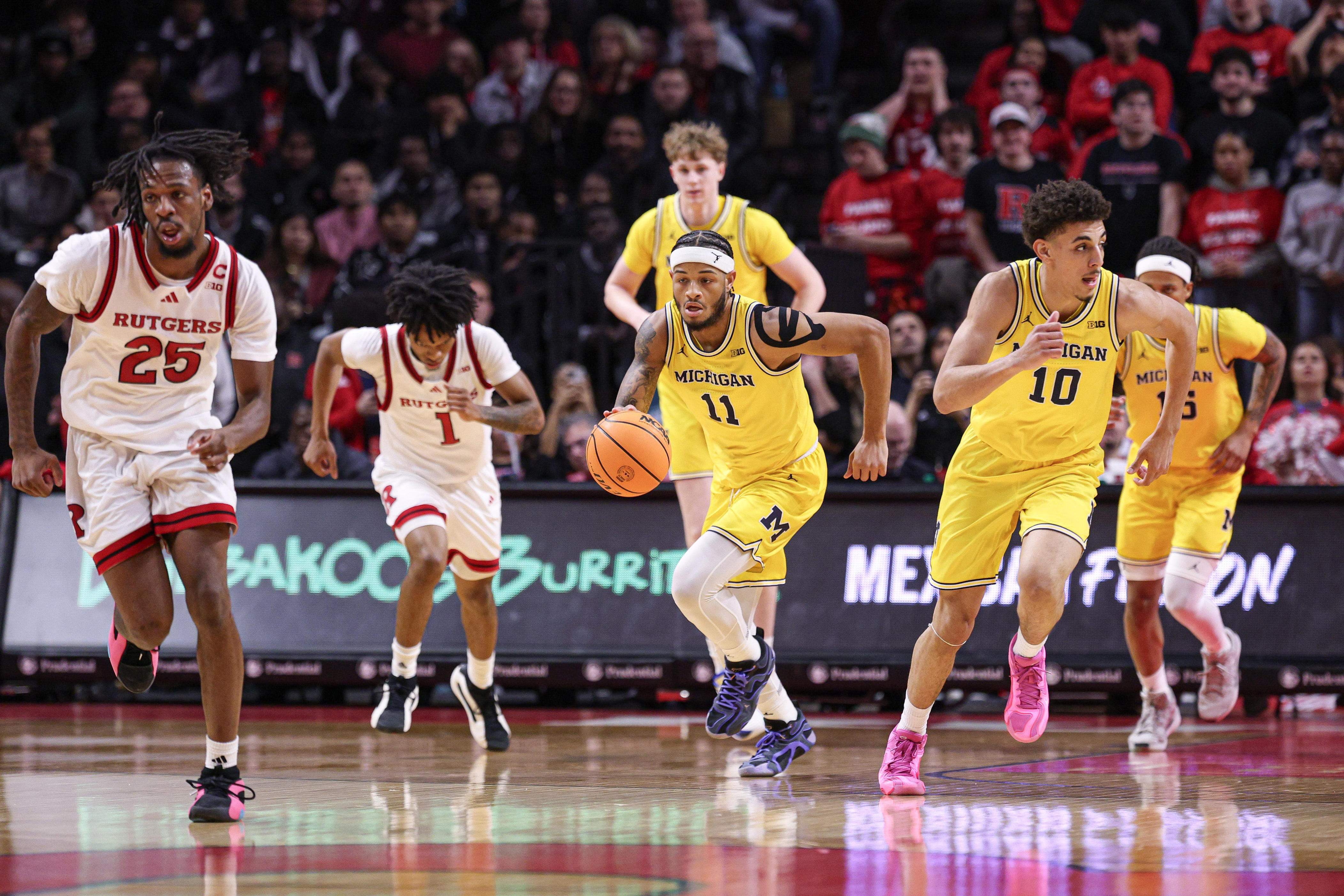 Rutgers basketball, without Dylan Harper, falls short against Michigan