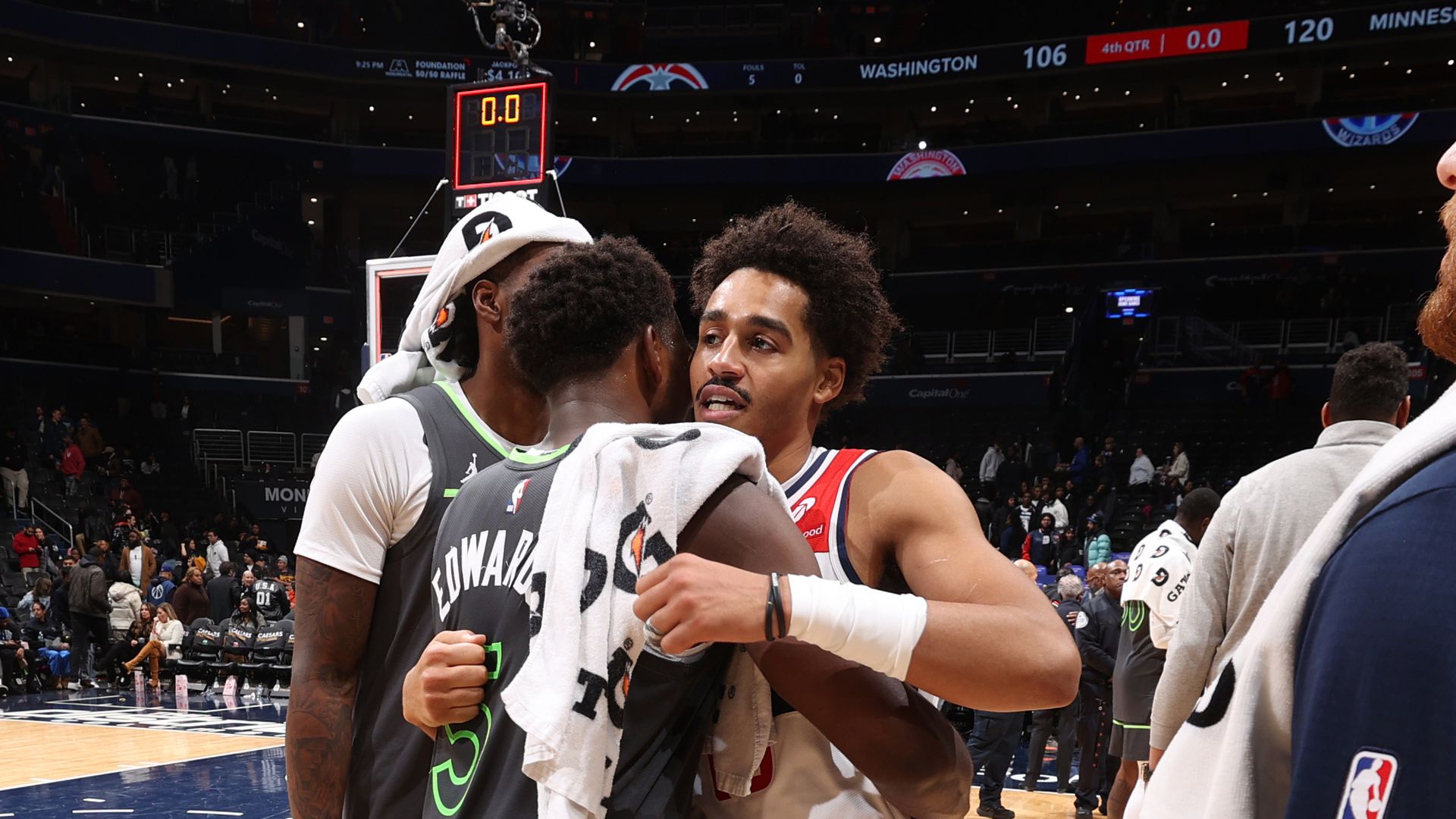 Wizards at Timberwolves game discussion and information