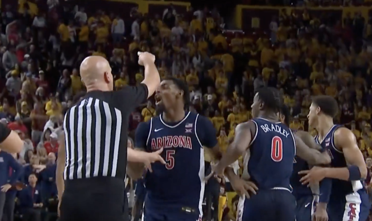 Arizona-Arizona State game turns wild with head-butt, multiple ...