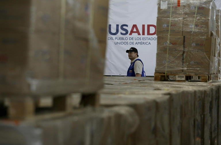 USAID website goes offline in Trump administration's 2-week-old freeze ...