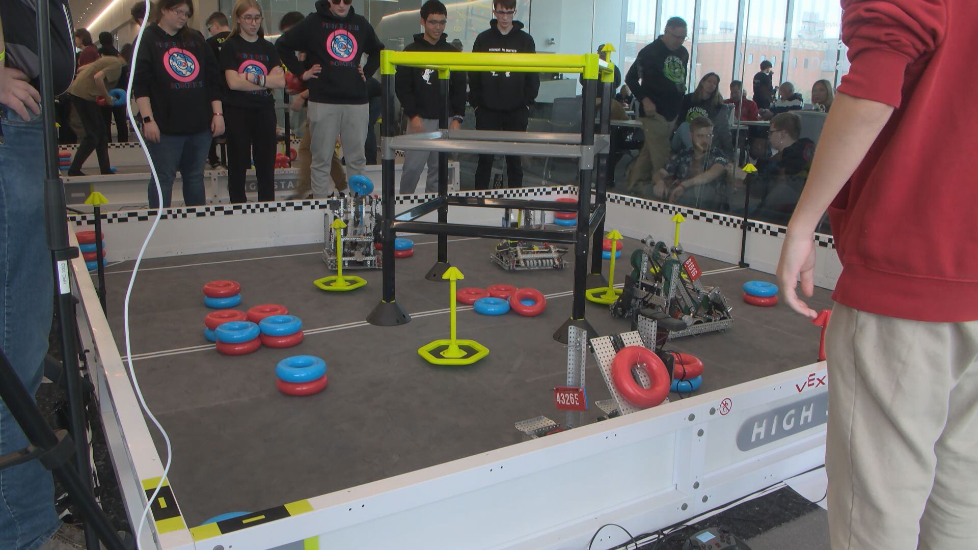 UNL engineering hall hosts large robotics tournament