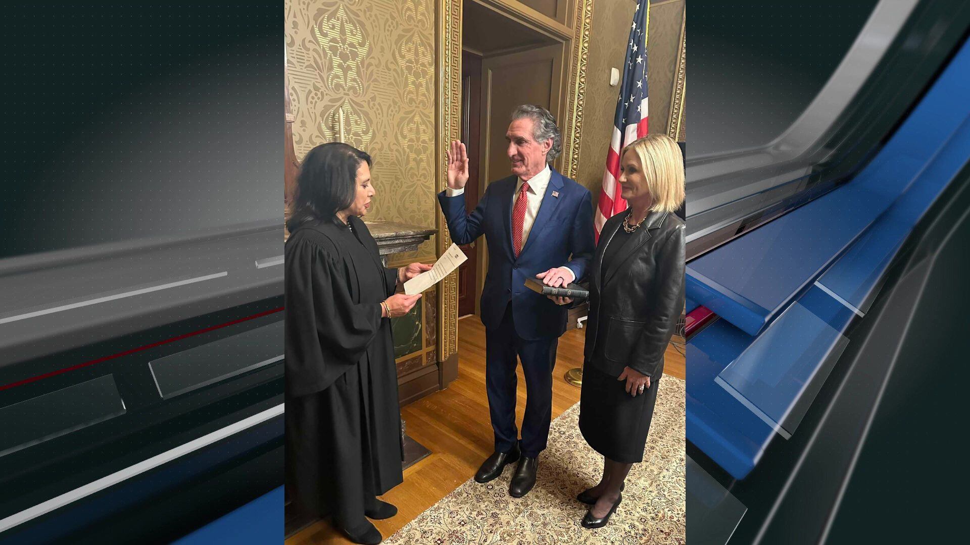 Doug Burgum sworn in as Interior Secretary