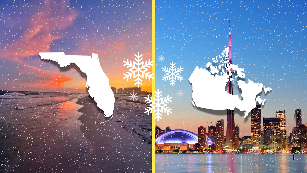 Florida saw more snow in January than these Canadian cities