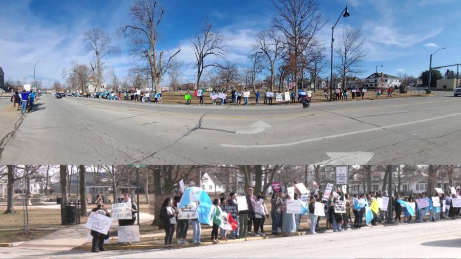 Hundreds turn out for Hispanic rally in southwest Missouri city