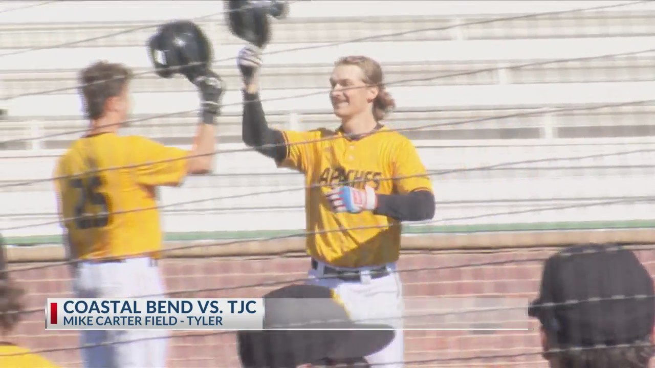 TJC Baseball shuts out Coastal Bend 8-0 to complete sweep of Cougars