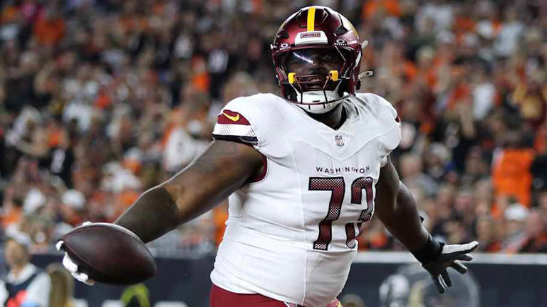 Best and worst graded 2024 Washington Commanders offensive players