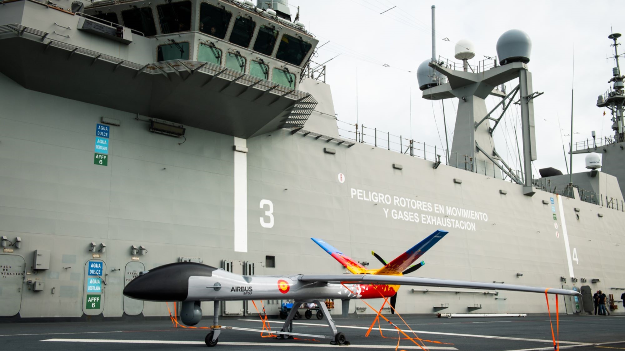 Airbus, Navantia to Explore SIRTAP UAV's Flight Operations from Spanish ...