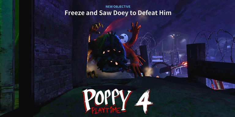 Poppy Playtime Chapter 4 How To Beat Doey Boss Guide