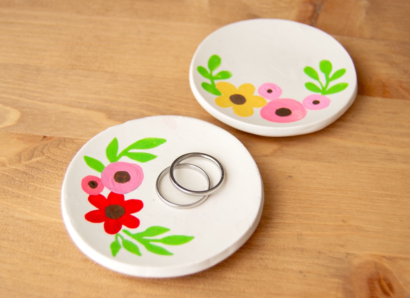 Easy Air Dry Clay Ring Holder (Beginner-Friendly!)