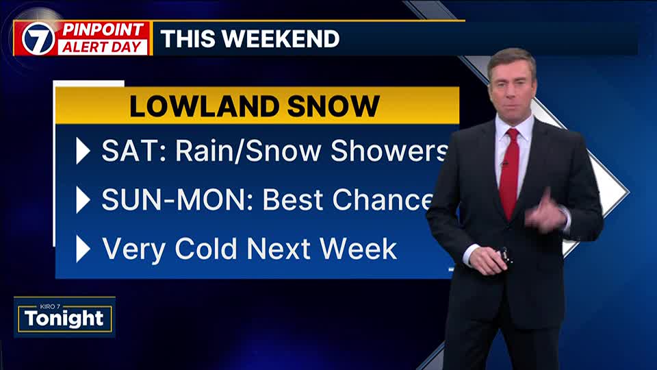 PinPoint Alert Day: Weekend snow and rain showers; icy conditions ...