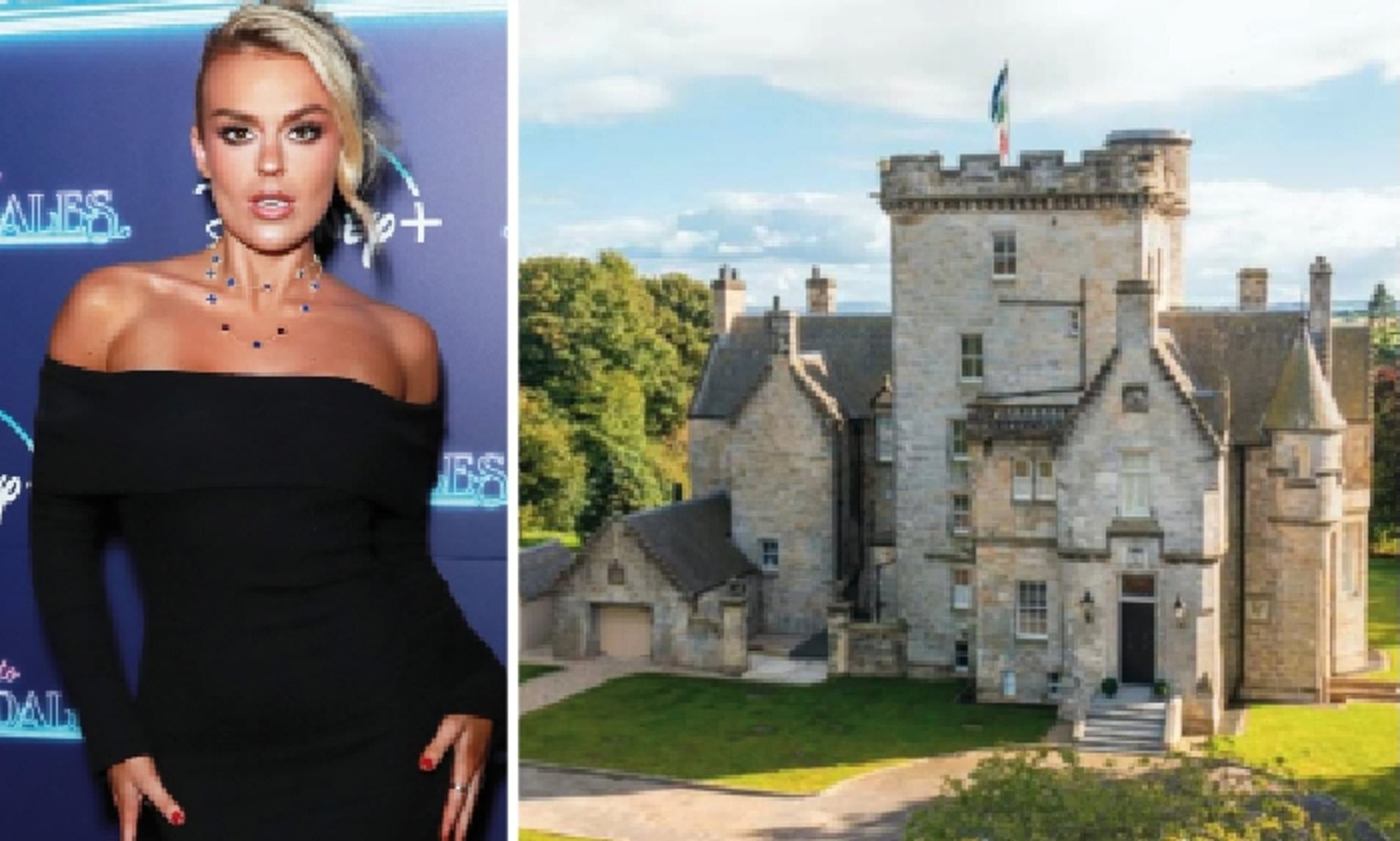Storm the ramparts... showbiz queen Tallia sells her £4million castle
