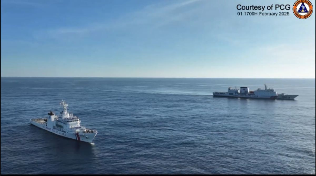 PCG: BRP Teresa Magbanua pushed CCG ship farther away from Zambales coast