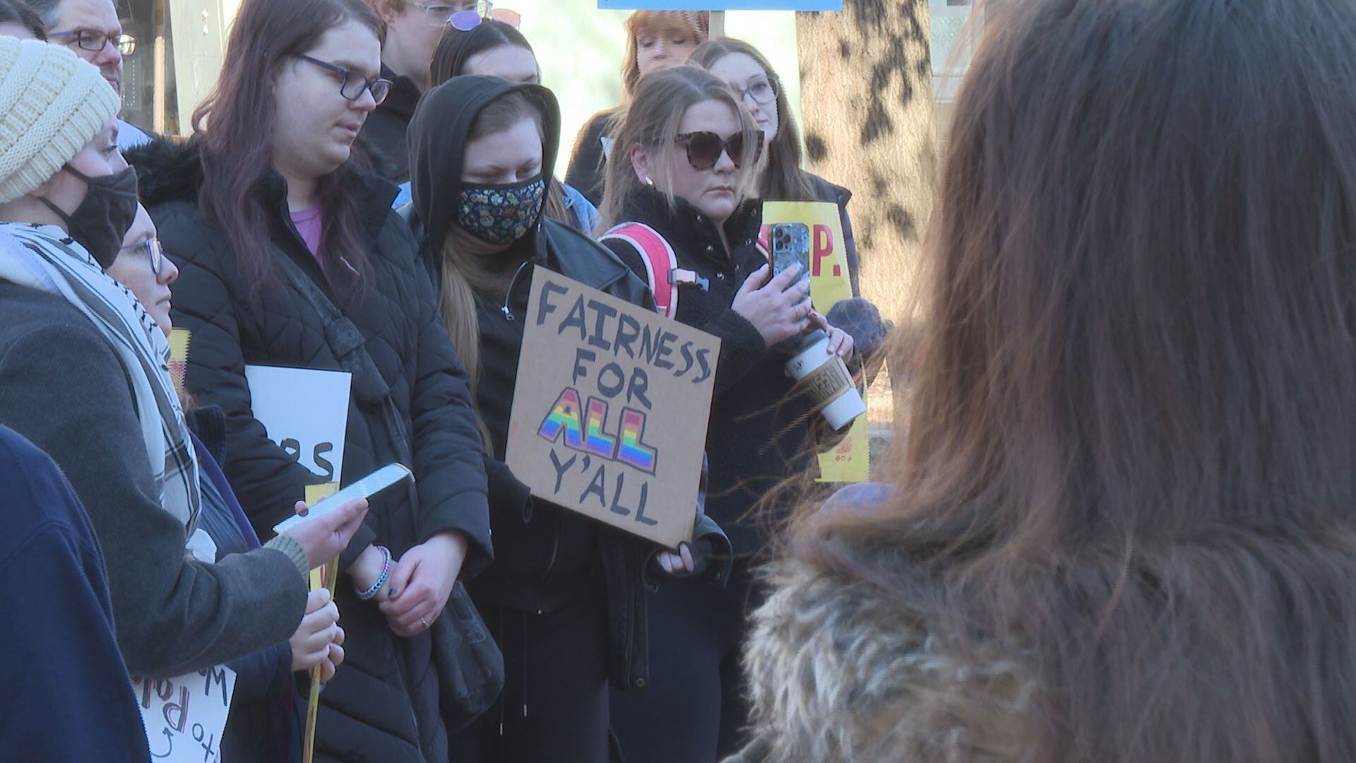 Protesters fight for rights in Lexington’s first ‘Rally for the People’