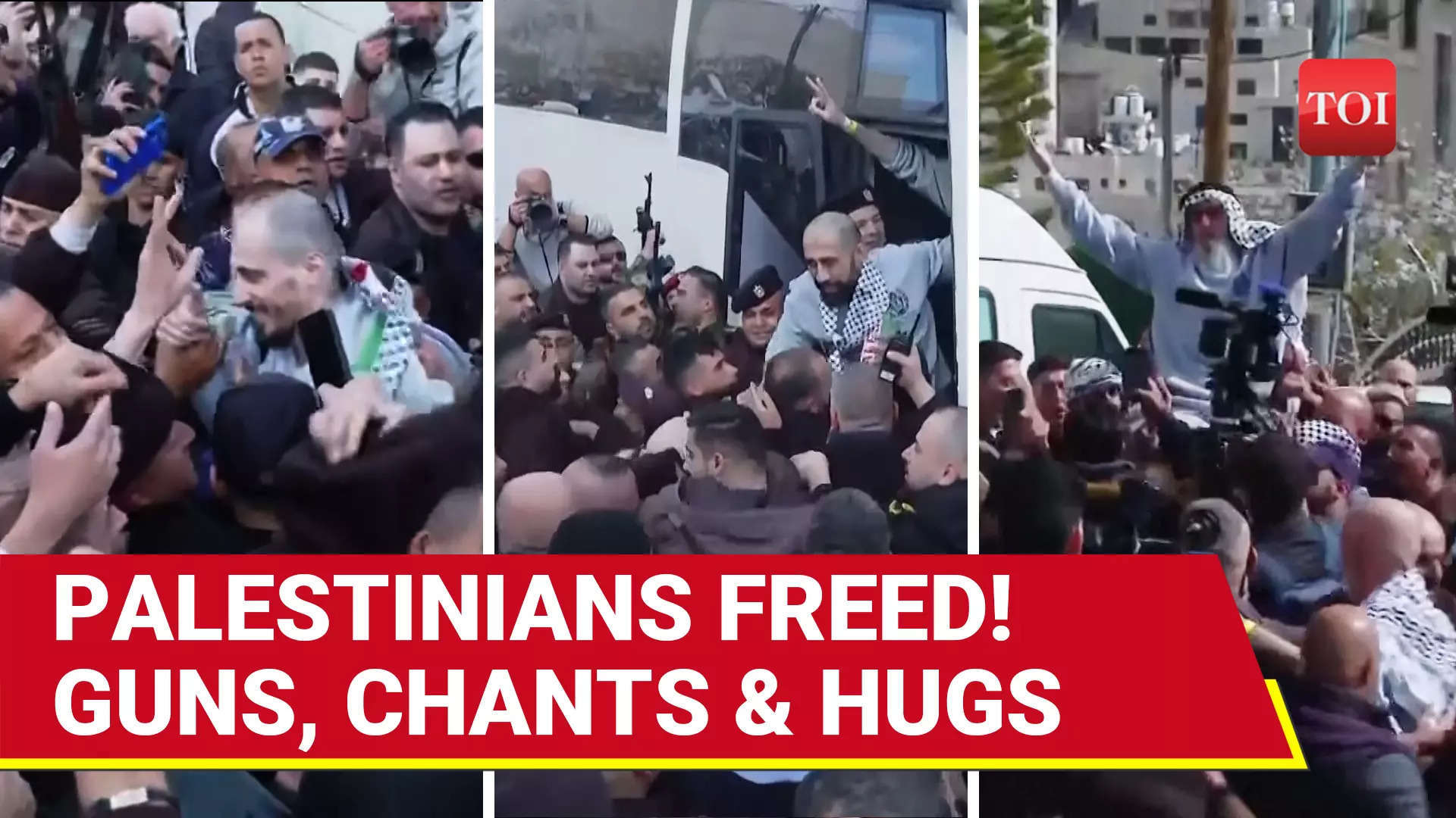 Israel Stunned As Palestinians Give Hero's Welcome To 'Liberated ... Israel Stunned As Palestinians Give Hero's Welcome To 'Liberated ...