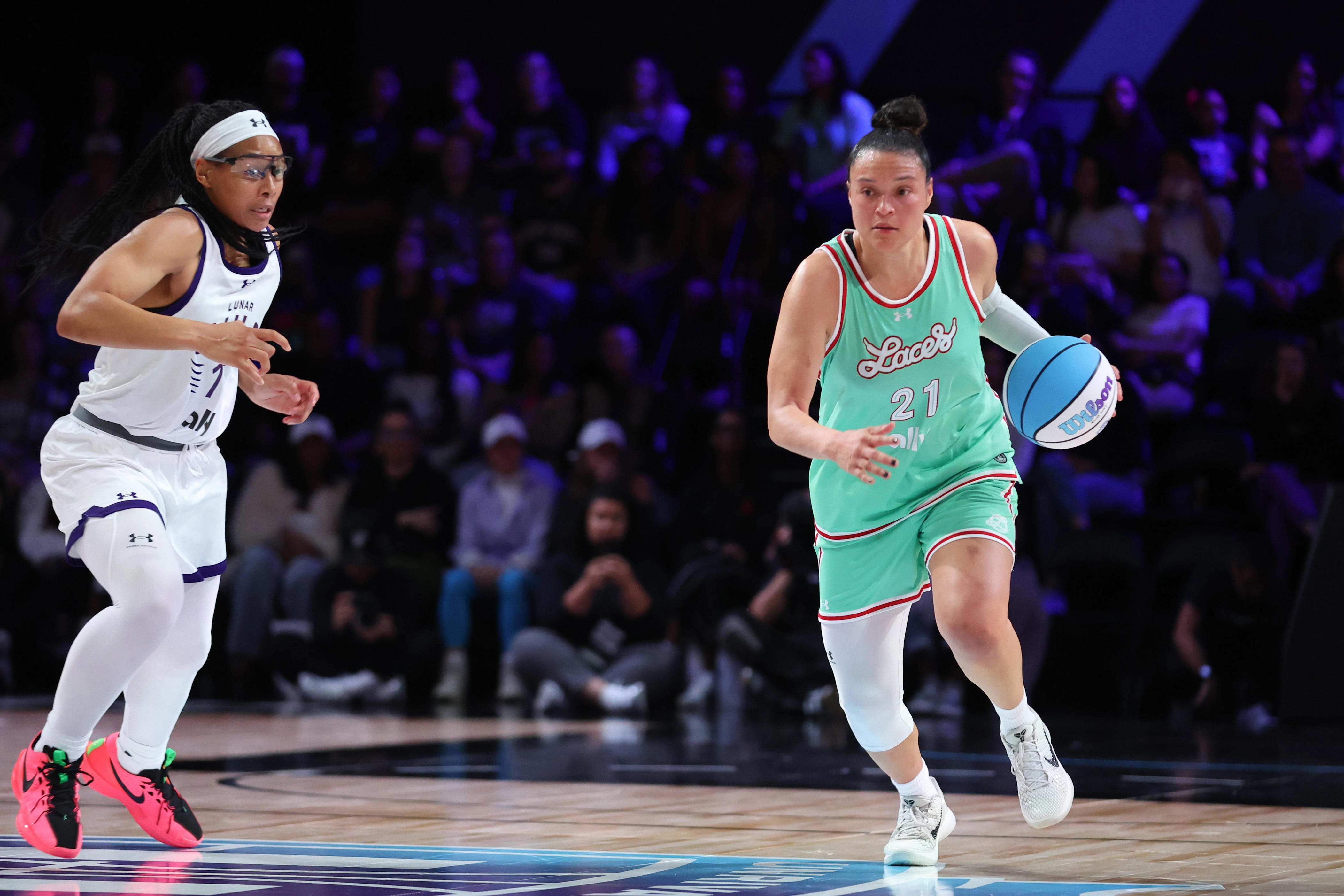 Angel Reese ejected from Unrivaled game. Here's what happened in ...